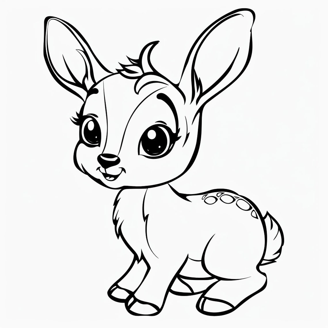 20 Cute Critters Coloring Book Pages, Coloring Pages for Kids and ...