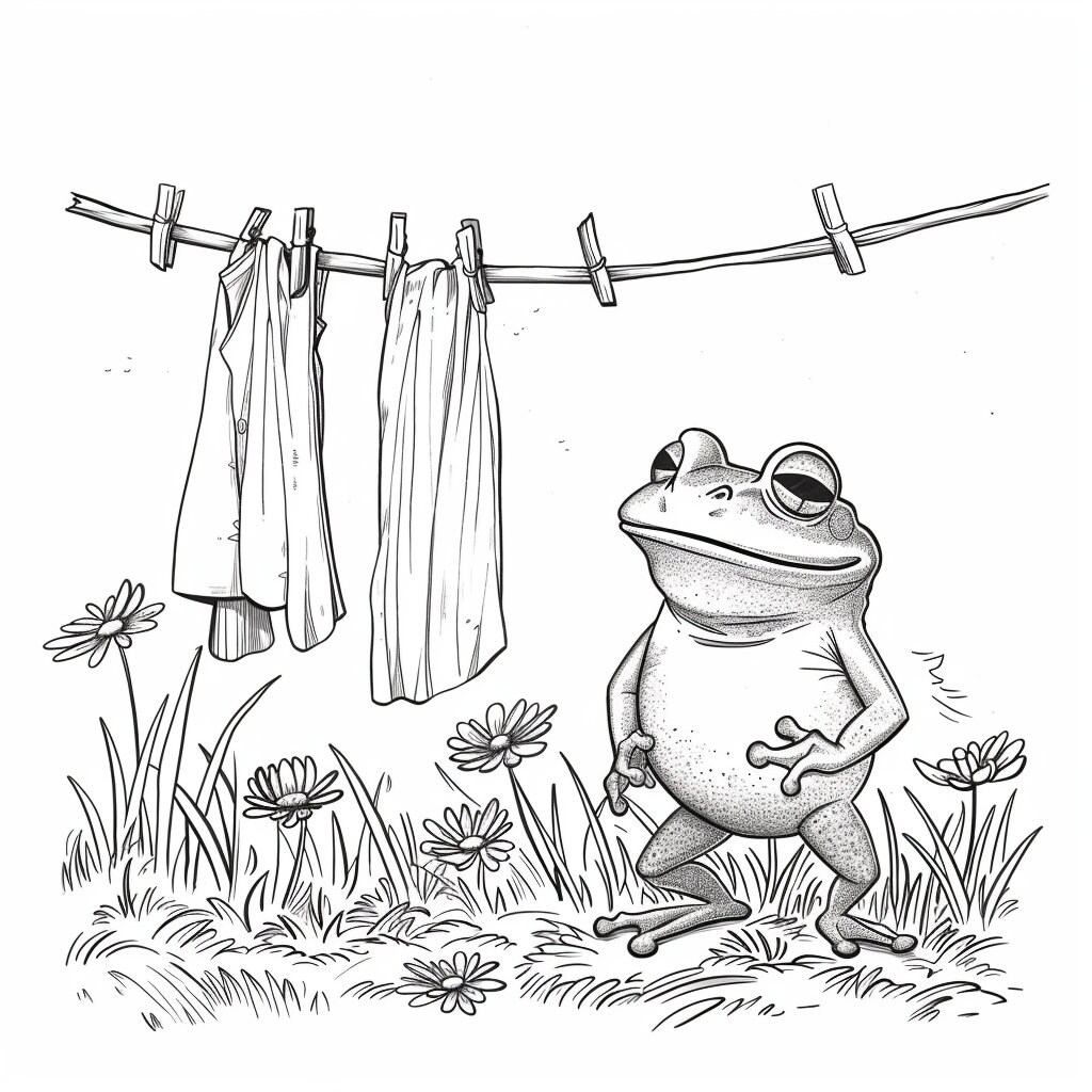 20 Friendly Frog Coloring Book Pages, Coloring Pages for Kids and ...