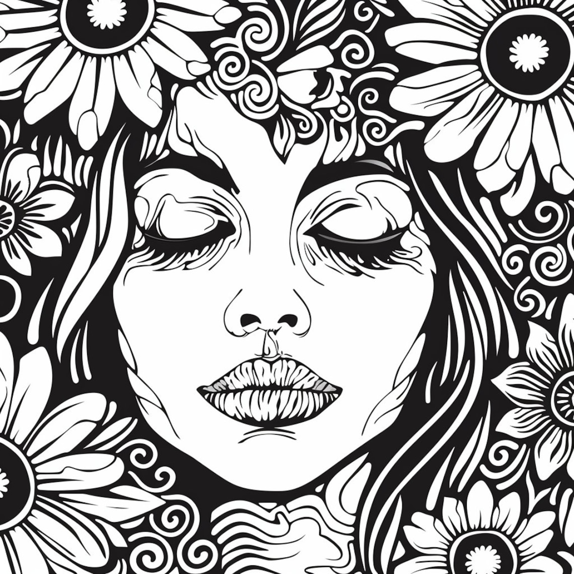 30 Relaxing Coloring Book Pages, Coloring Pages for Kids and Adults ...