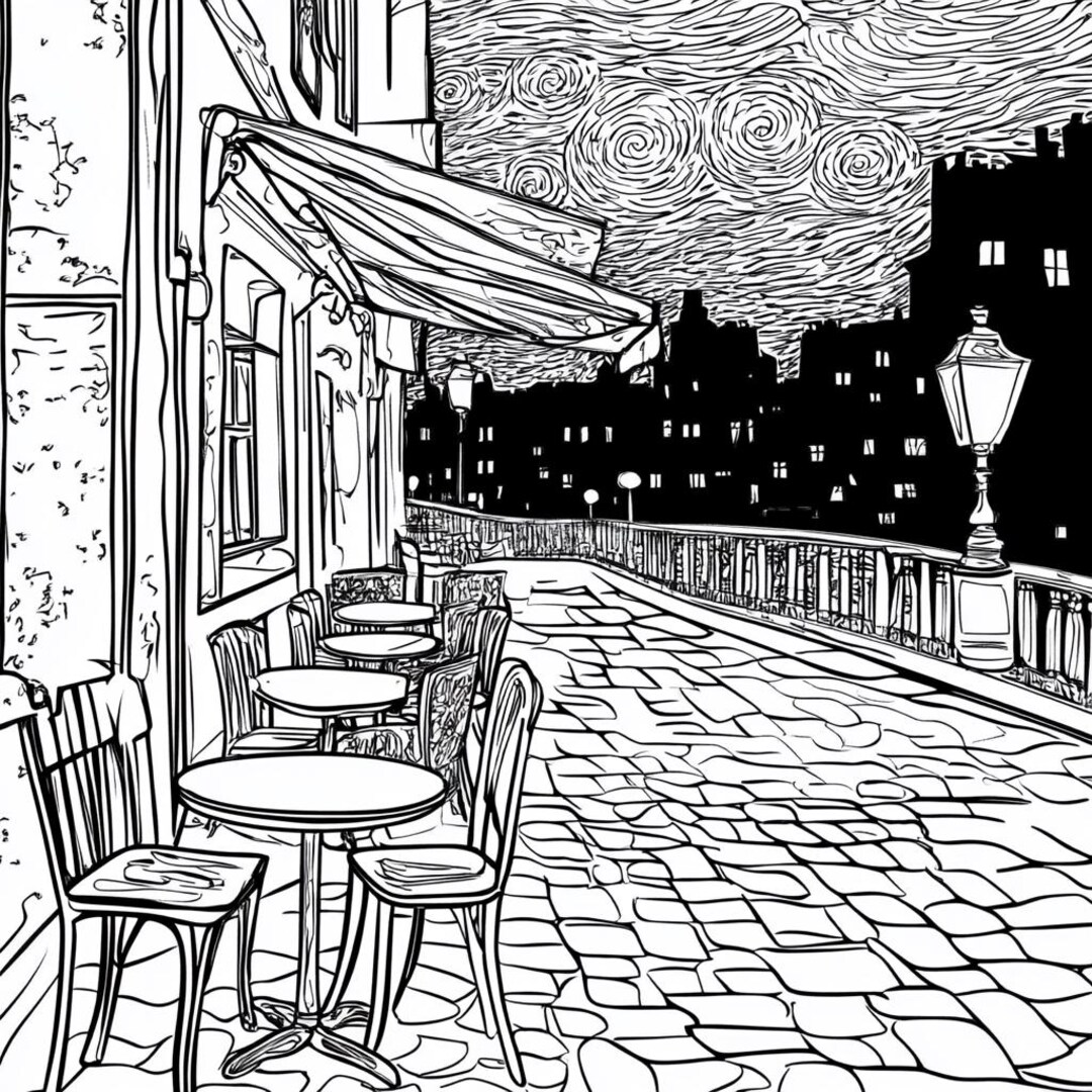 The Ultimate Travel Coloring Pages Set, 70 Individual Coloring Pages ...