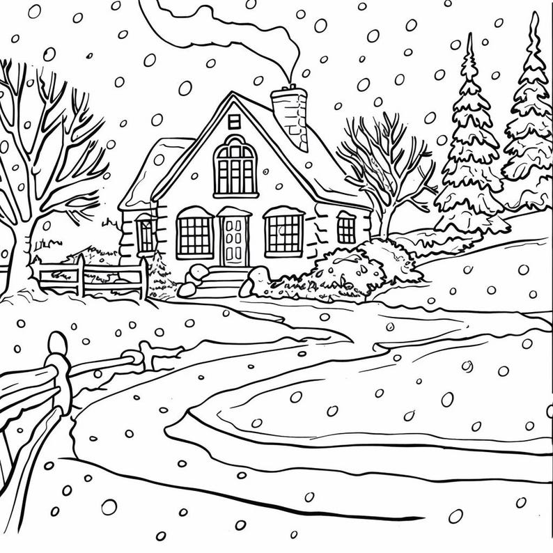 20 Weather Coloring Book Pages, Coloring Pages for Kids and Adults ...