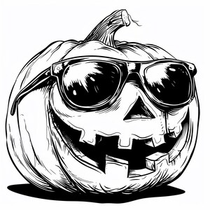 20 Summerween Coloring Book Pages, Halloween Coloring Pages for Kids ...