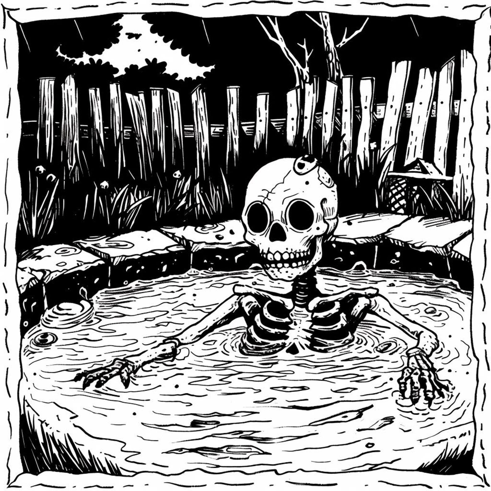 20 Summerween Coloring Book Pages, Halloween Coloring Pages for Kids ...