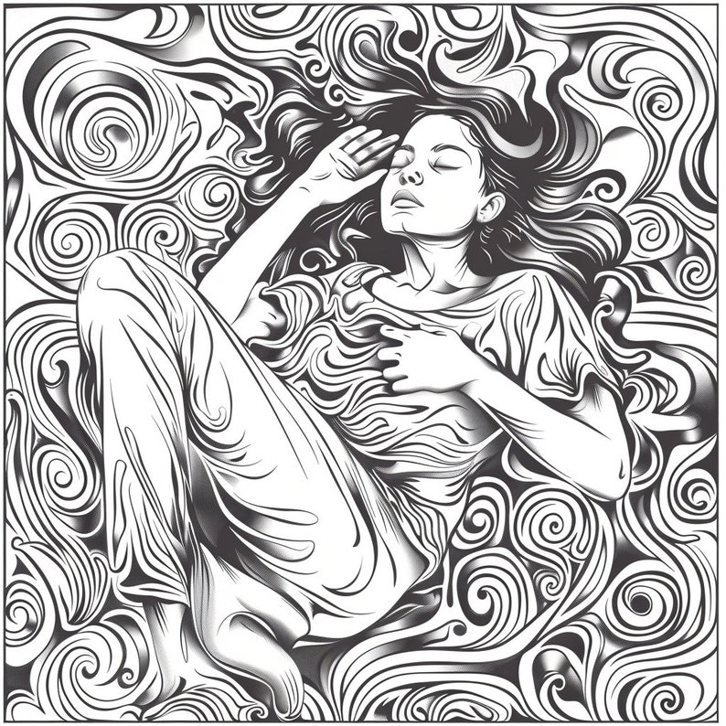 30 Relaxing Coloring Book Pages, Coloring Pages for Kids and Adults ...