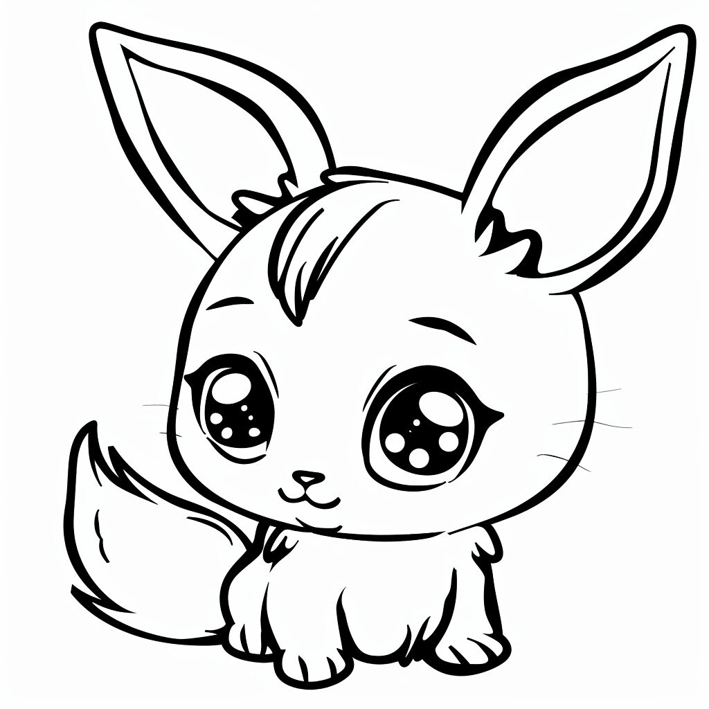 20 Cute Critters Coloring Book Pages, Coloring Pages for Kids and ...