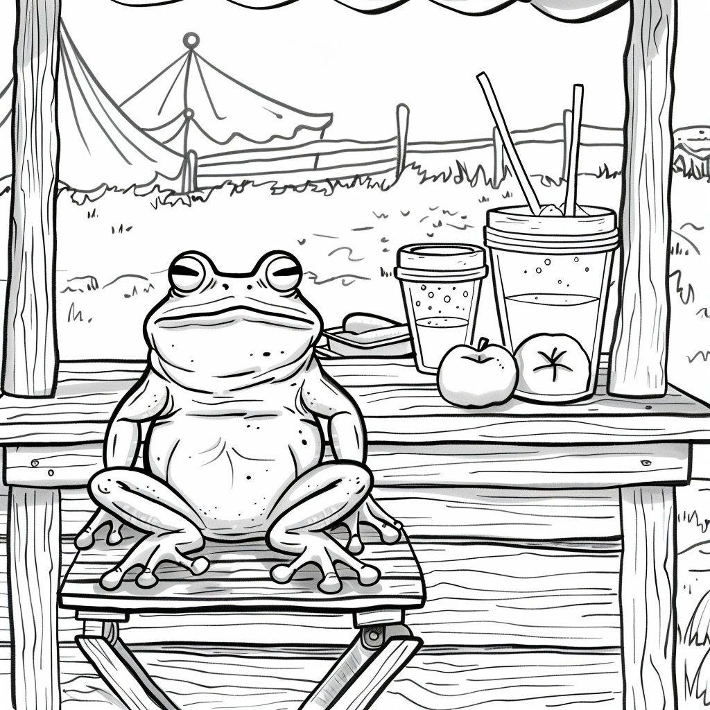 20 Friendly Frog Coloring Book Pages, Coloring Pages for Kids and ...