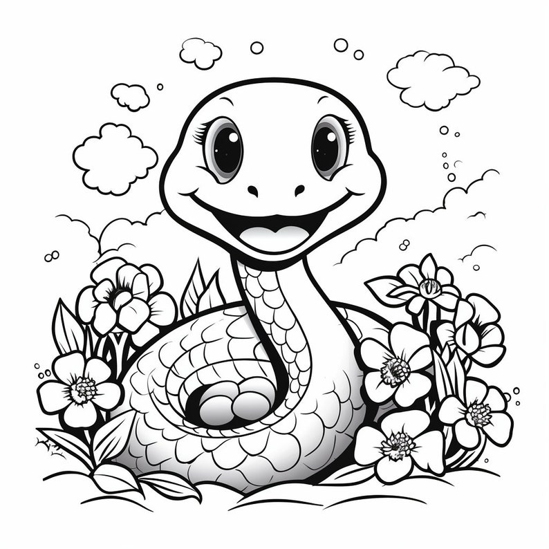 11 Cute Farm Animals Coloring Book Pages, Coloring Pages for Kids and ...