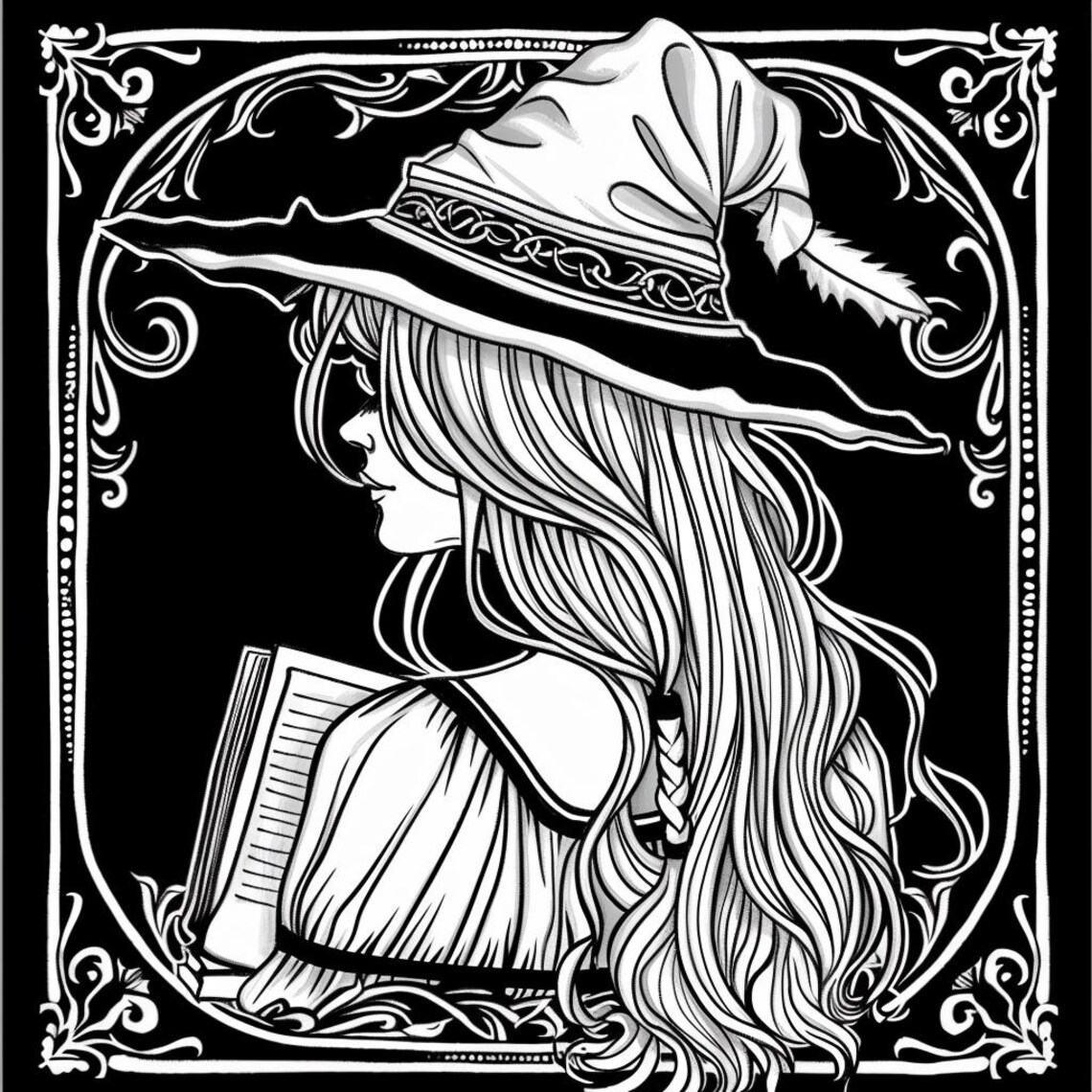 99 Spooky Coloring Pages Bundle,4 Individual Files, Coloring Pages for ...