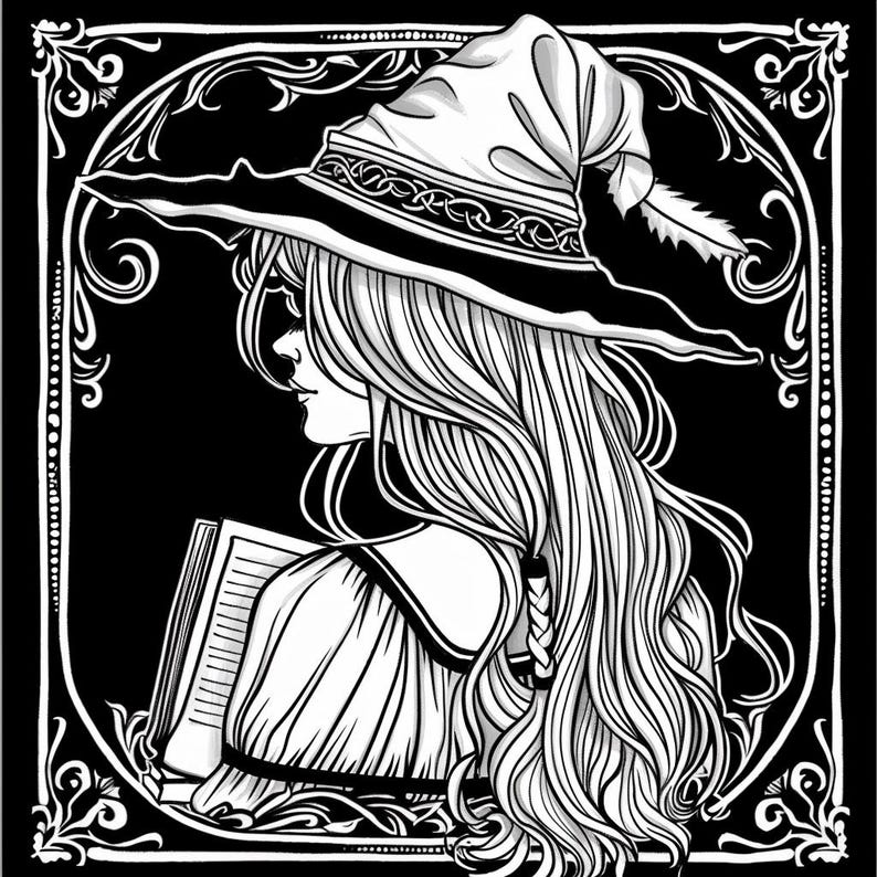 99 Spooky Coloring Pages Bundle,4 Individual Files, Coloring Pages for ...