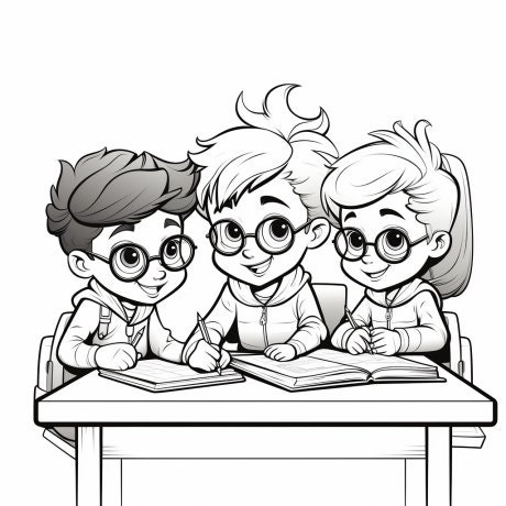 30 Back to School Coloring Book Pages, Coloring Pages for Kids and ...