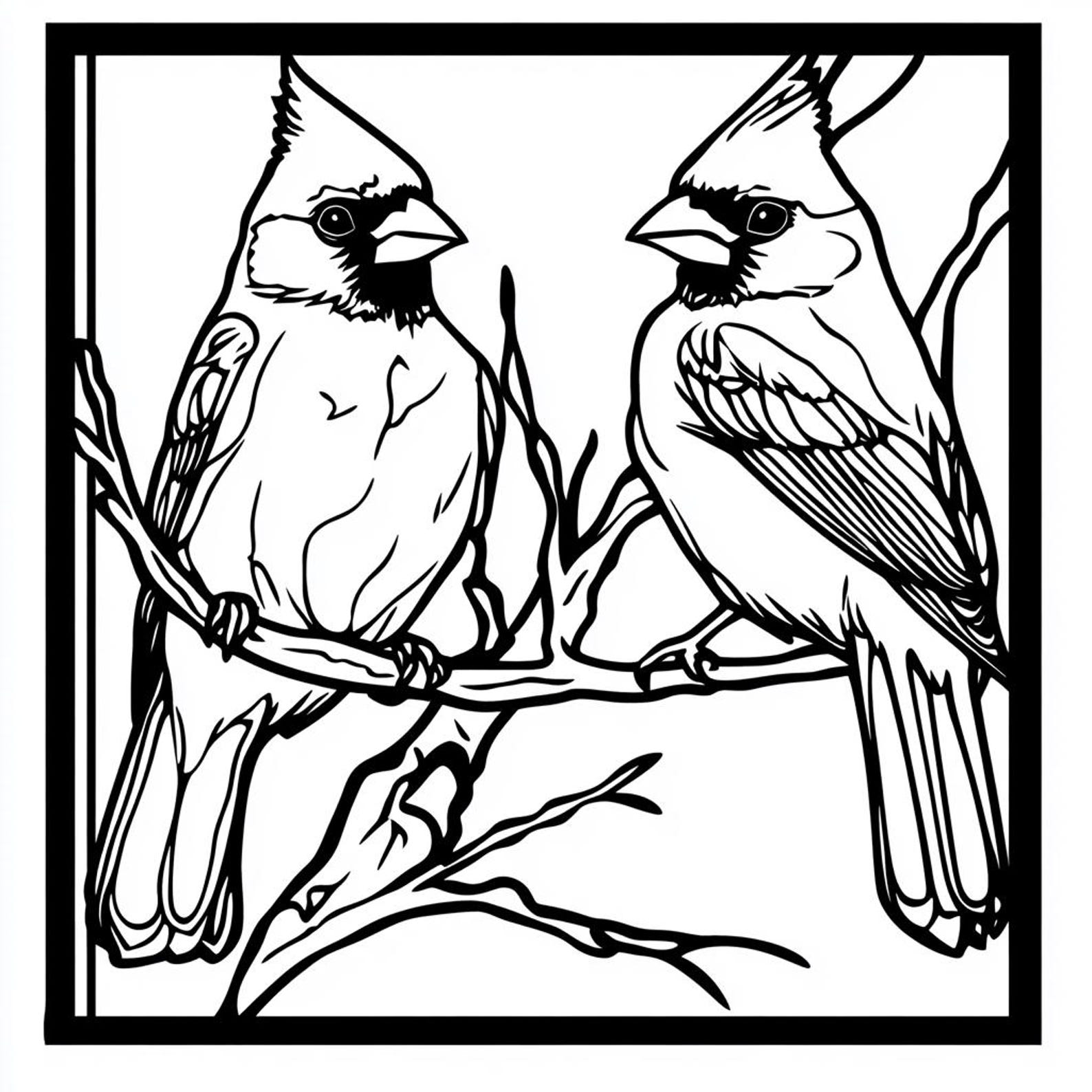 20 Bird Coloring Book Pages, Coloring Pages for Kids and Adults ...