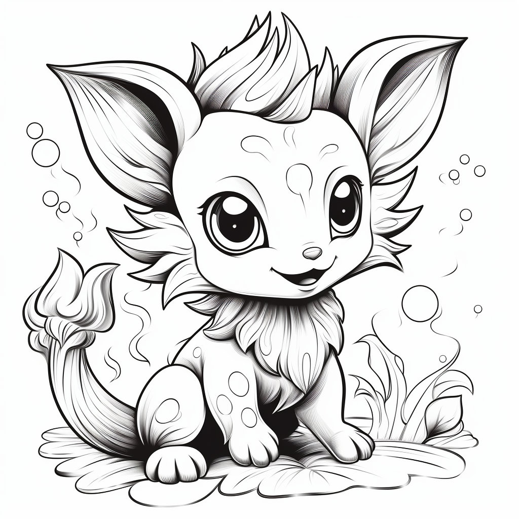 25 Cute Monsters Coloring Book Pages, Coloring Pages for Kids and ...