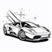 30 Cool Car Coloring Book Pages, Coloring Pages for Kids and Adults ...