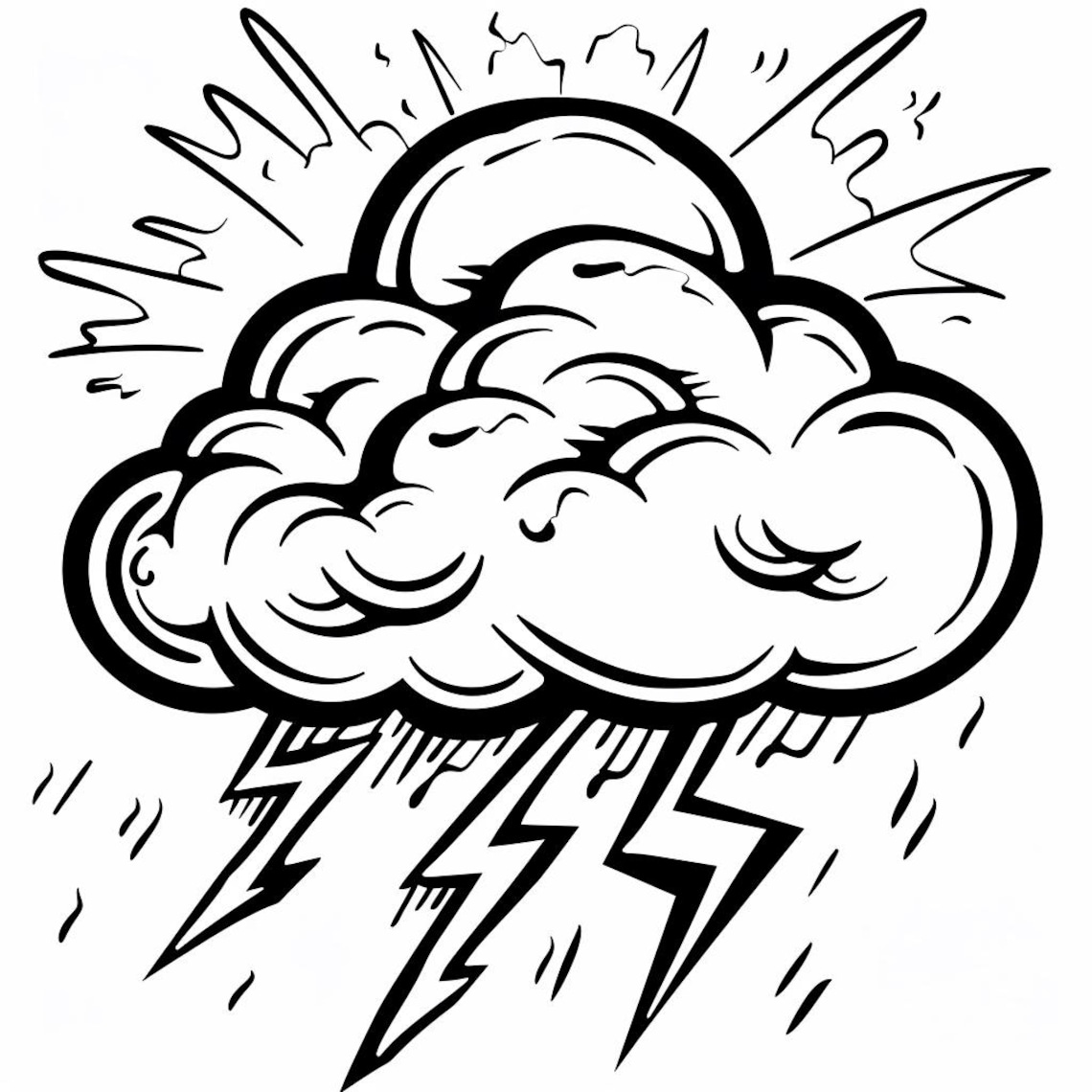 20 Weather Coloring Book Pages, Coloring Pages for Kids and Adults ...