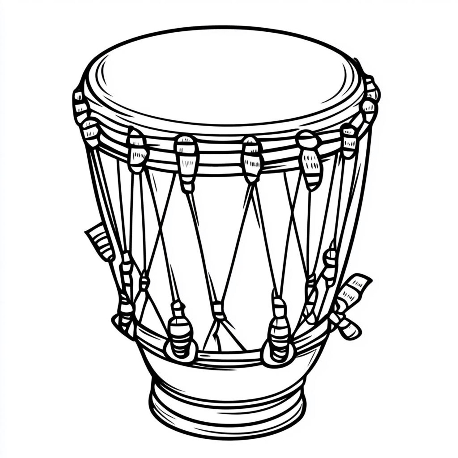 20 Musical Instrument Coloring Book Pages, Coloring Pages for Kids and ...