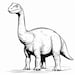Dinosaur Coloring Book: 30 Grayscale Pages for Kids & Adults (PDF ...
