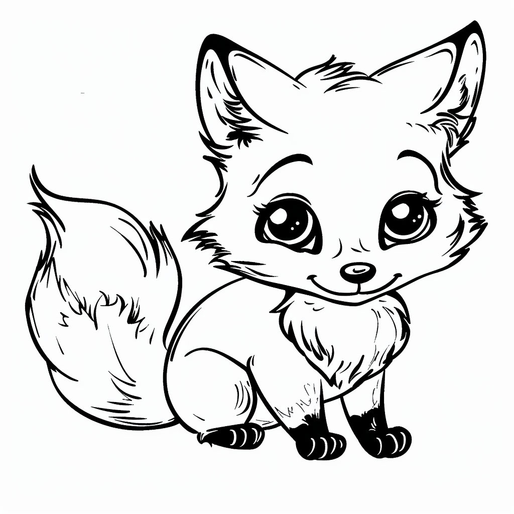 20 Cute Critters Coloring Book Pages, Coloring Pages for Kids and ...