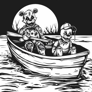 20 Summerween Coloring Book Pages, Halloween Coloring Pages for Kids ...