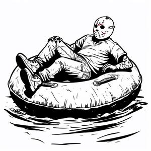 20 Summerween Coloring Book Pages, Halloween Coloring Pages for Kids ...