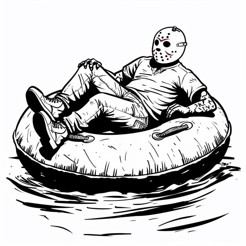 20 Summerween Coloring Book Pages, Halloween Coloring Pages for Kids ...