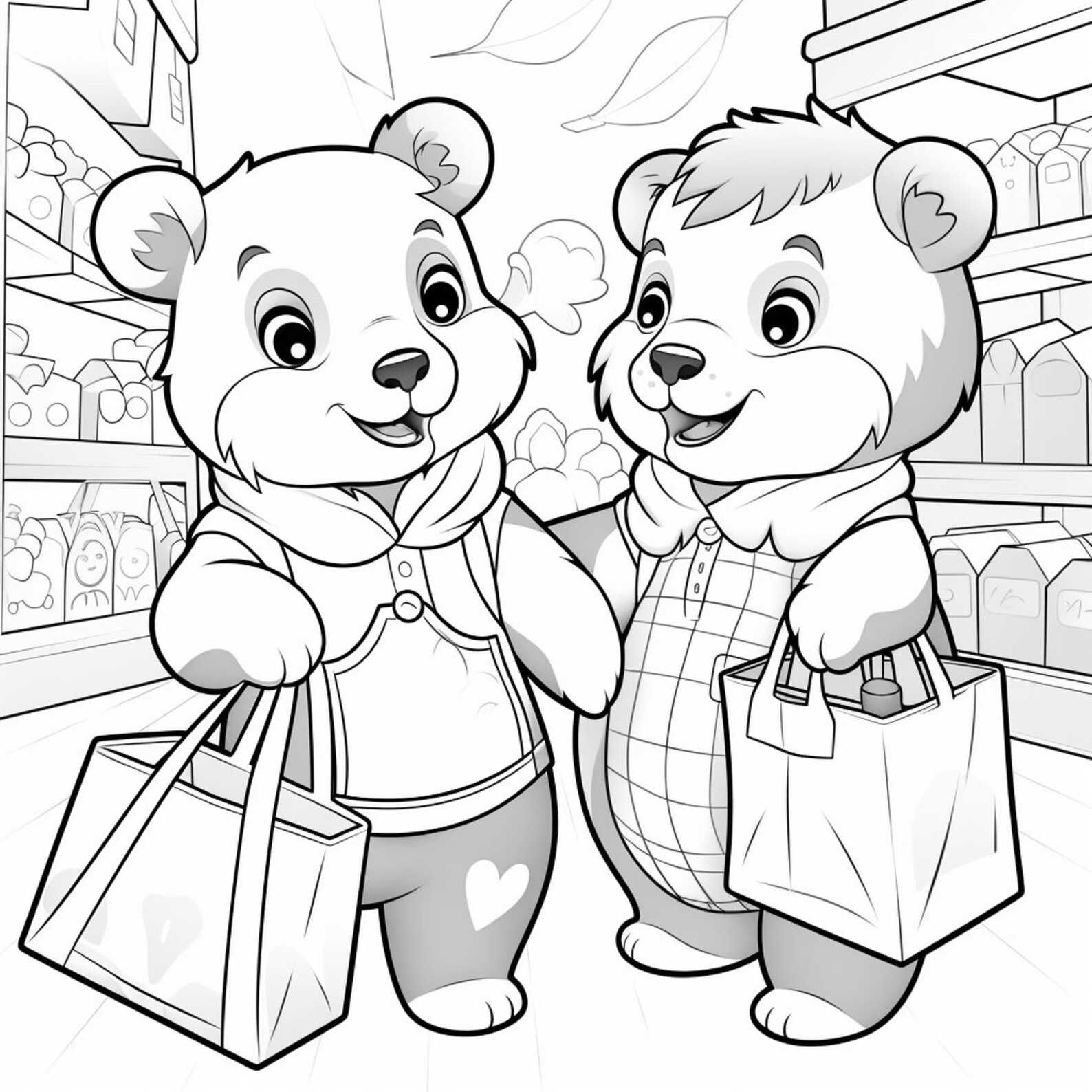 18 Brilliant Bears Coloring Book Pages, Coloring Pages for Kids and ...