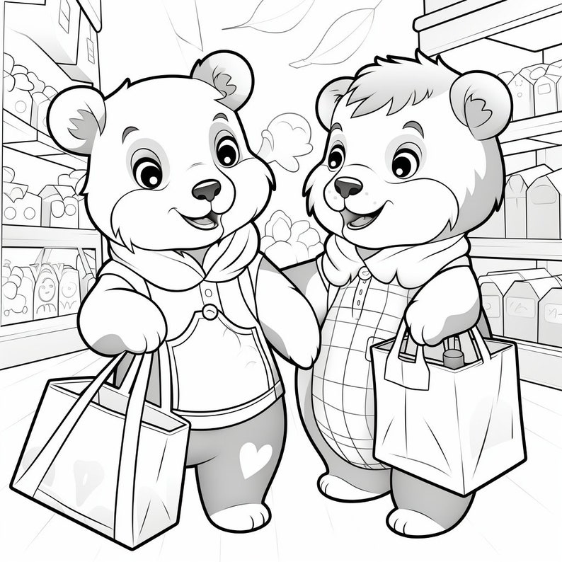 18 Brilliant Bears Coloring Book Pages, Coloring Pages for Kids and ...