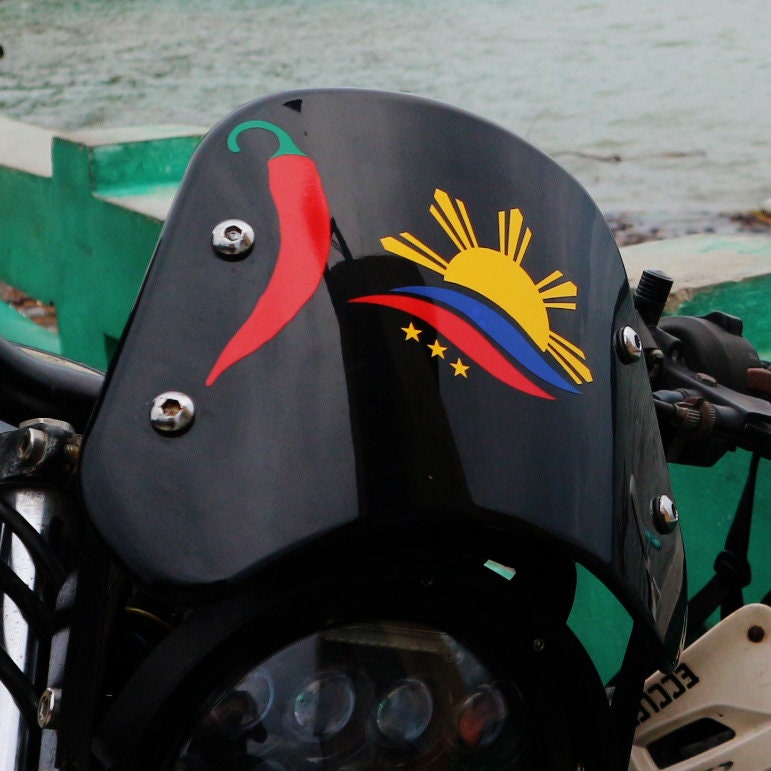 2X Philippine Logo Flag Sticker - Etsy