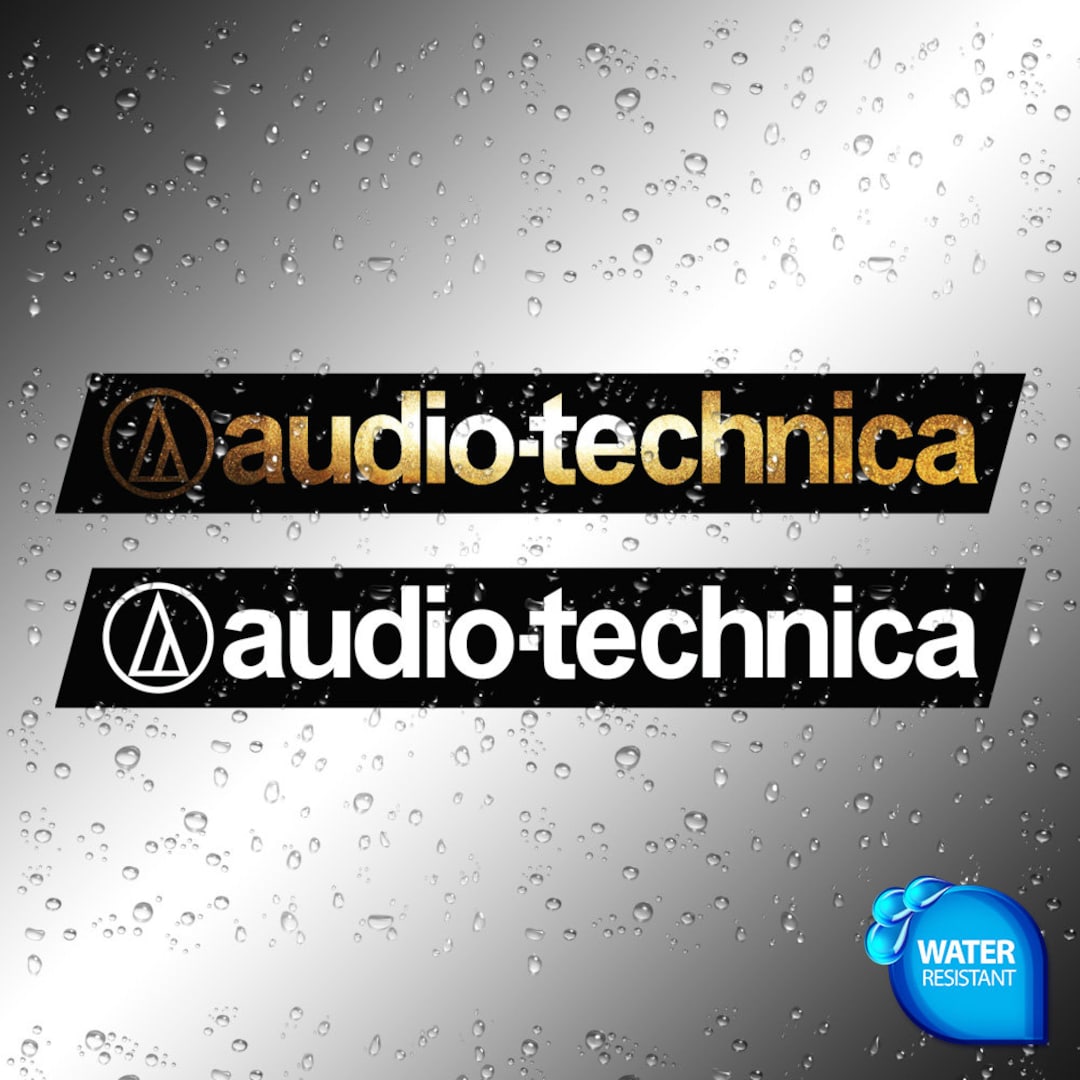 2X Audio Technica Decals Stickers Die-cut - Etsy