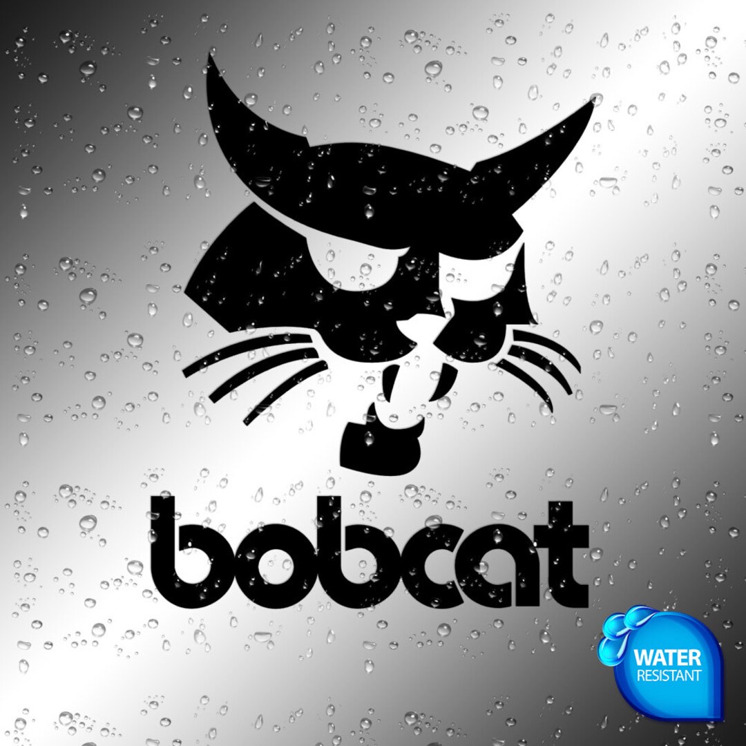 Bobcat Decals Sticker Large 6" Dual Color Die-cut (not Printed) - Etsy