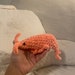 Shrimp Plushie Crochet Custom Buddy Krill Small Plush Gift Amigurumi ...