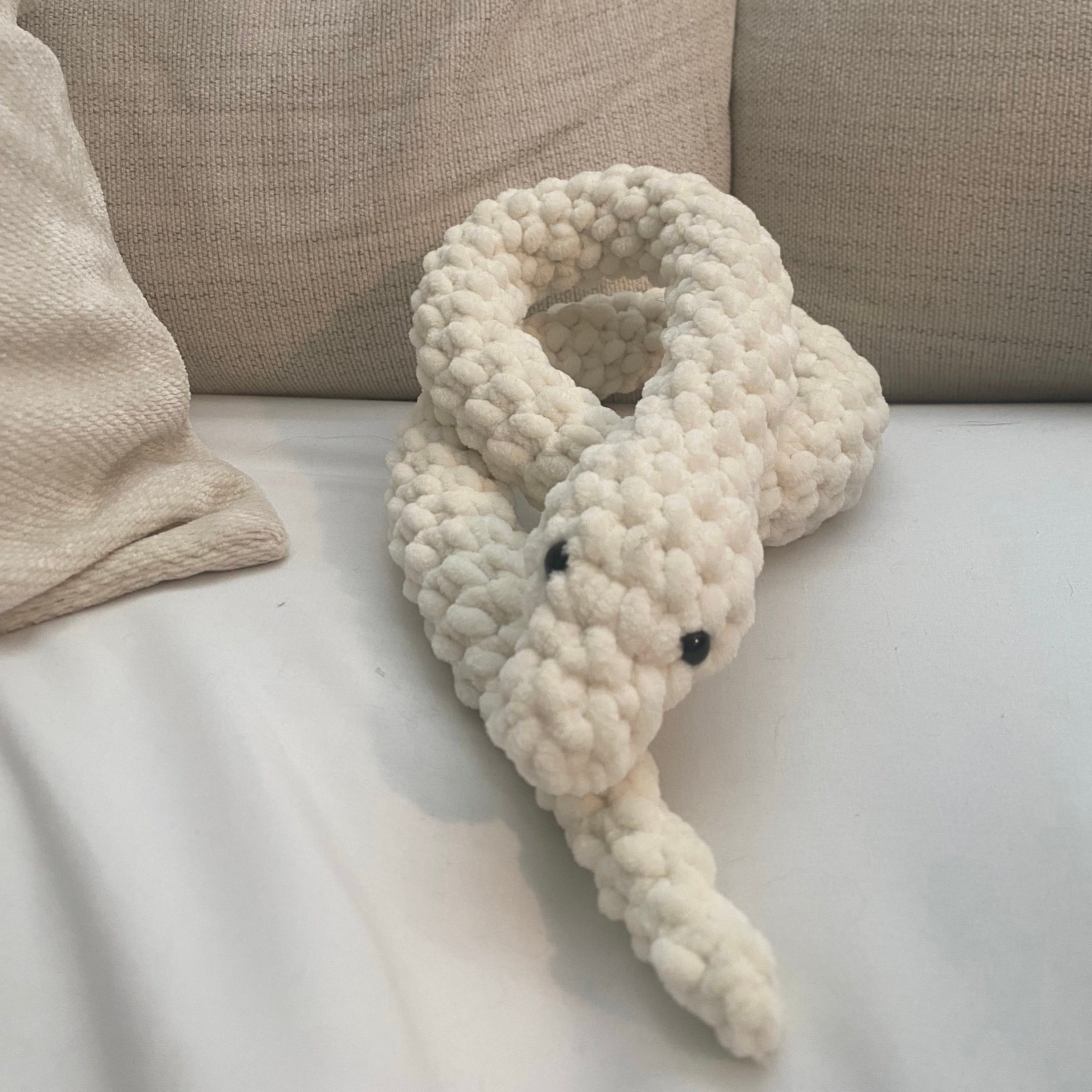 Snake Plushie Custom Color Ball Python Crochet Plush Amigurumi - Etsy
