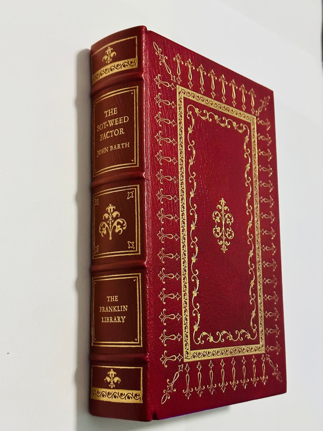 Signed Limited Edition the Sot-weed Factor by John Barth 1980 Franklin ...