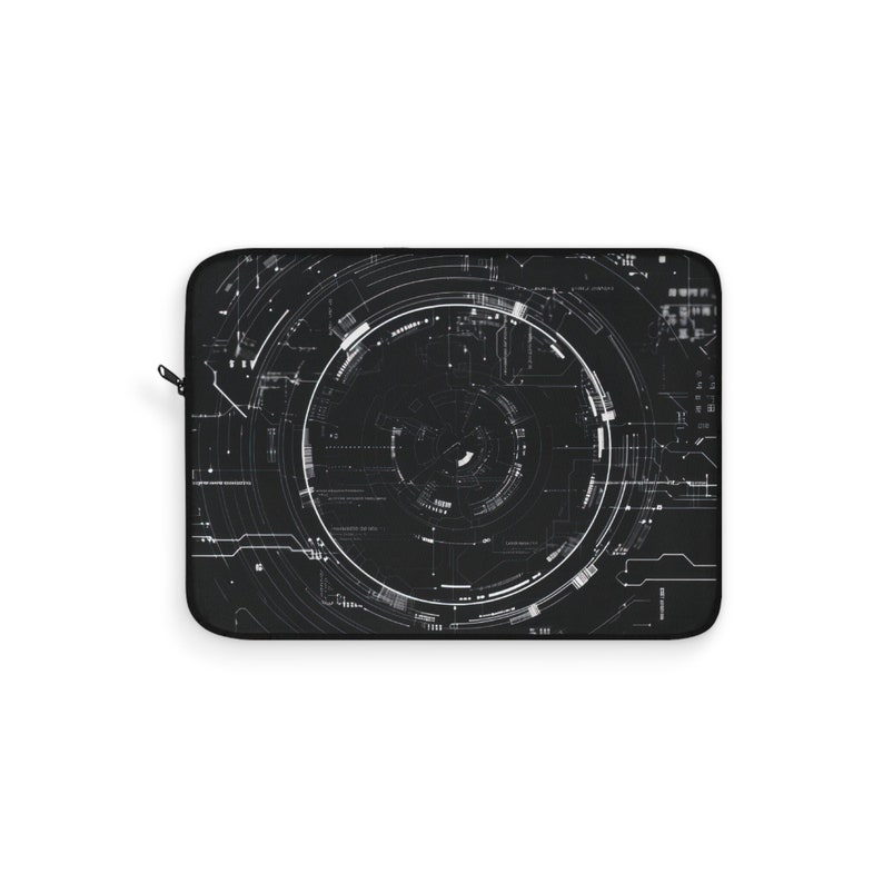Cyber Interface Laptop Bag, Computer Sleeve, Personalized Laptop Bag ...