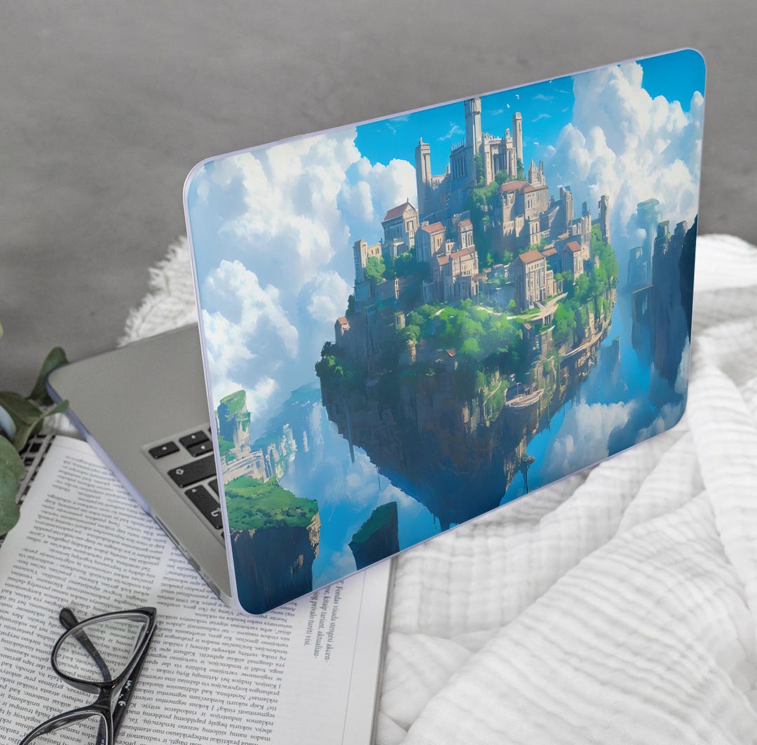 Floating Island MacBook Case, Fantasy Laptop Cover, Floating Island ...
