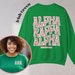 Alpha Kappa Alpha Sweatshirt, Retro AKA Hoodie, Pink and Green AKA T ...