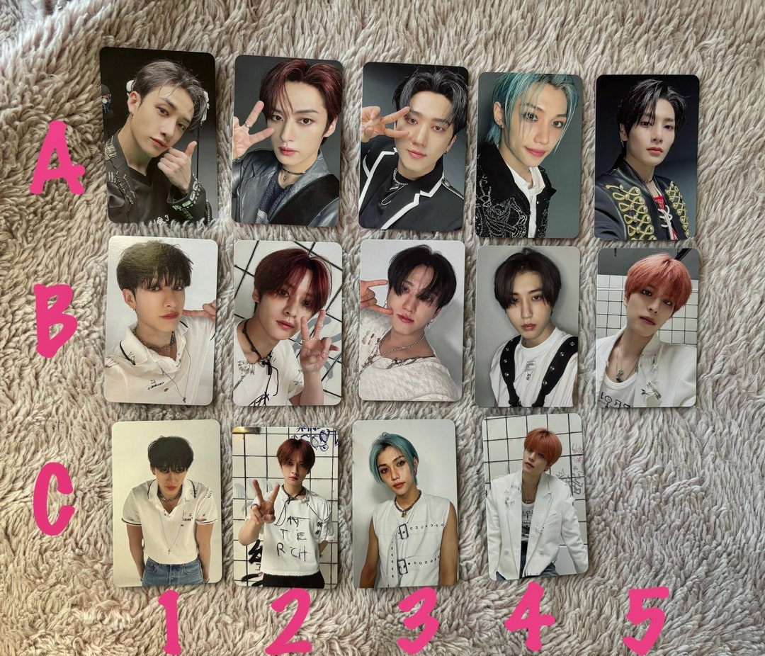Official Skz Rock-star Photo Cards - Etsy