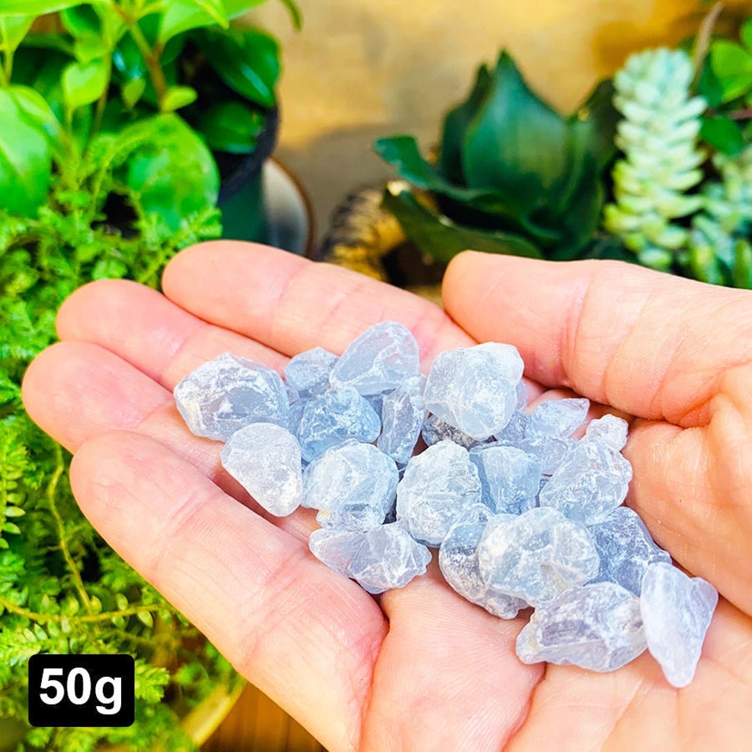 Celestite Mini Gemstones (50 Grams / 1.7oz Lot) - Etsy