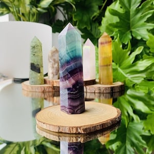 5-piece High Five Vibe Crystal Kit -includes:prehnite,cherry Flower ...