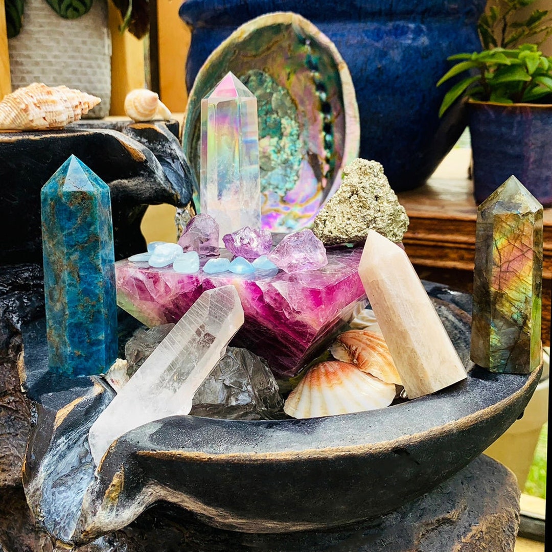 16-piece Mermaid Enchantment Crystal Set - Etsy