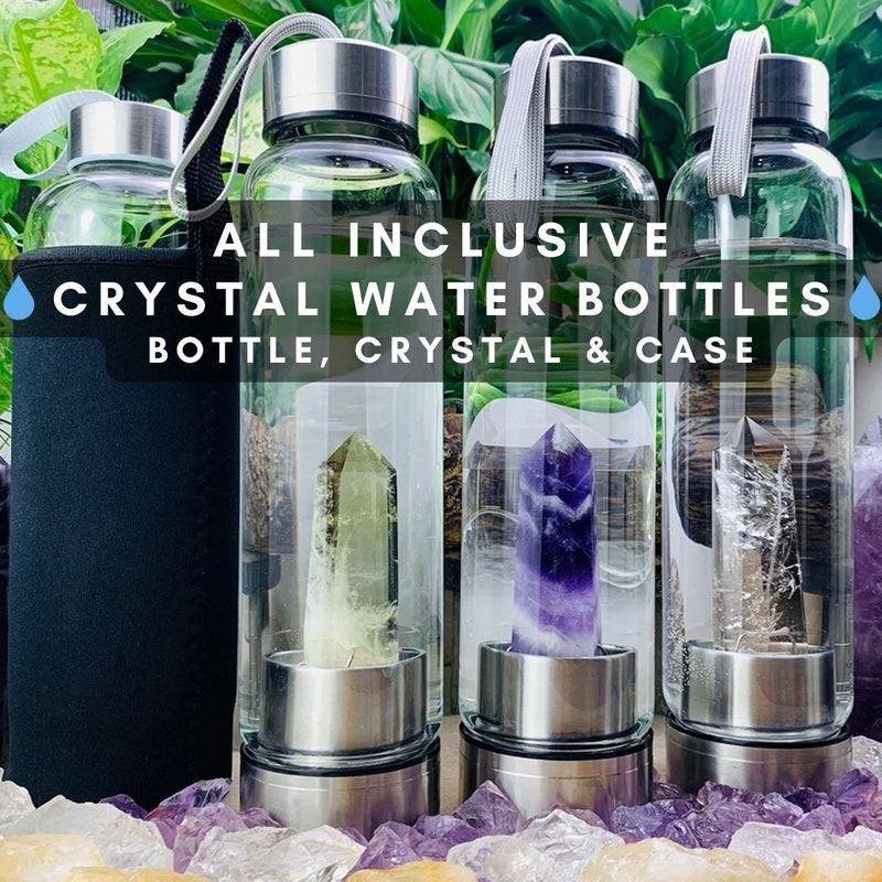 Crystal Water Bottle - Etsy