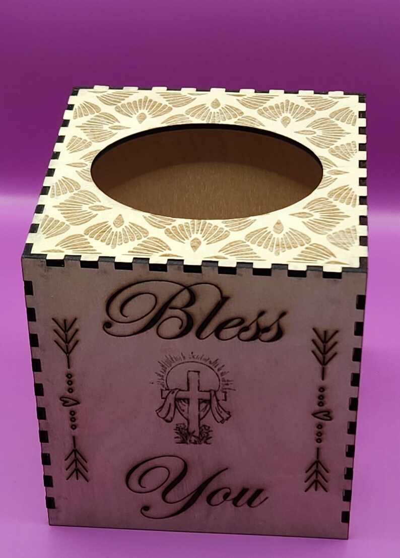 Bless You Tissue Box - Etsy