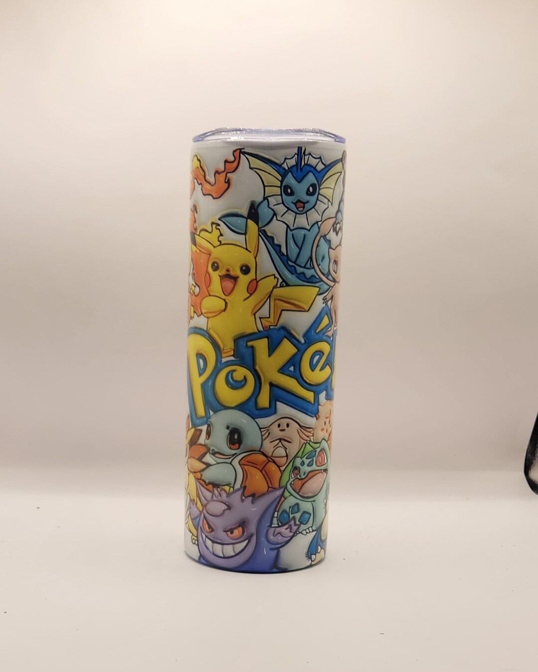 Puffy Pokemon 20 Oz Tumbler - Etsy