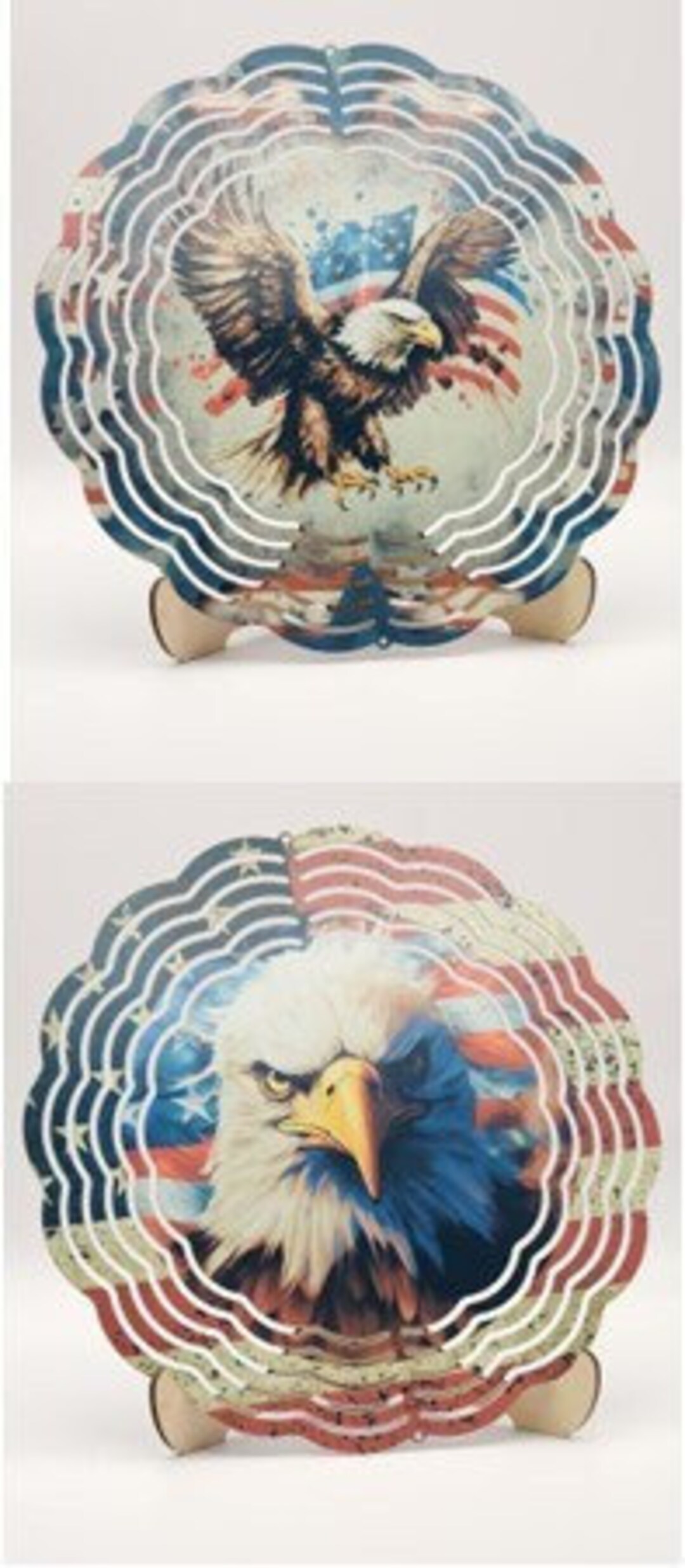 American Eagle Wind Spinner - Etsy