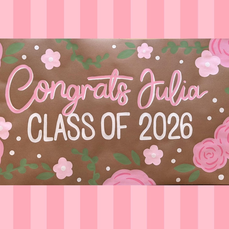 Brown Paper Banner Size - Etsy
