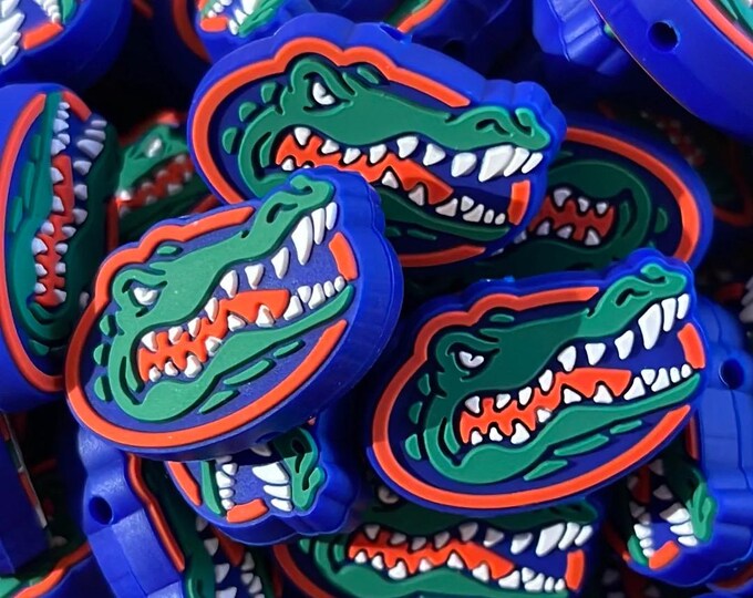 Gator Head Football Focal Beads Sports - Etsy