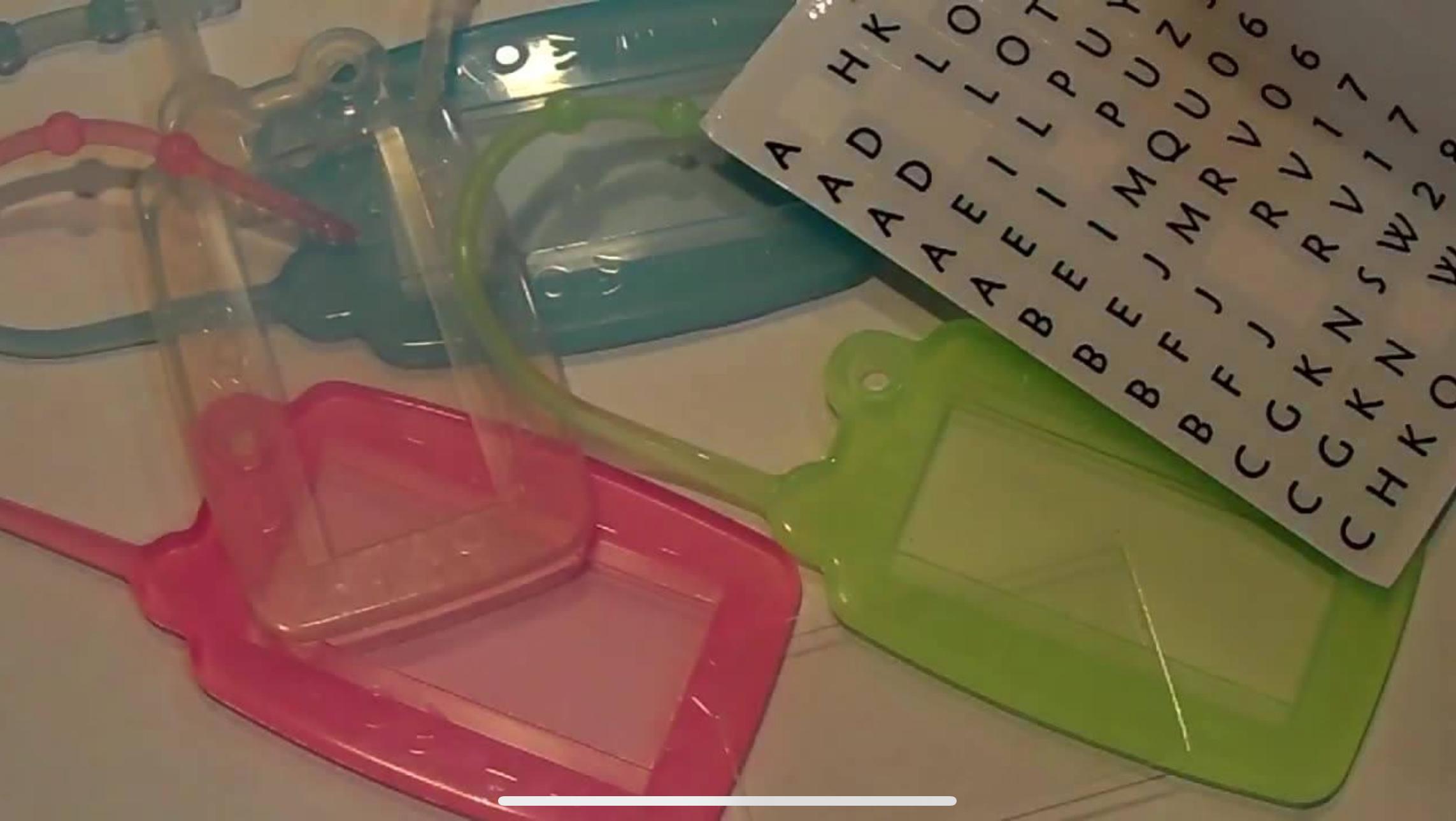 ASSORTED 4 Towel Tags Towel Name Tags Towel Identifier Personalized ...