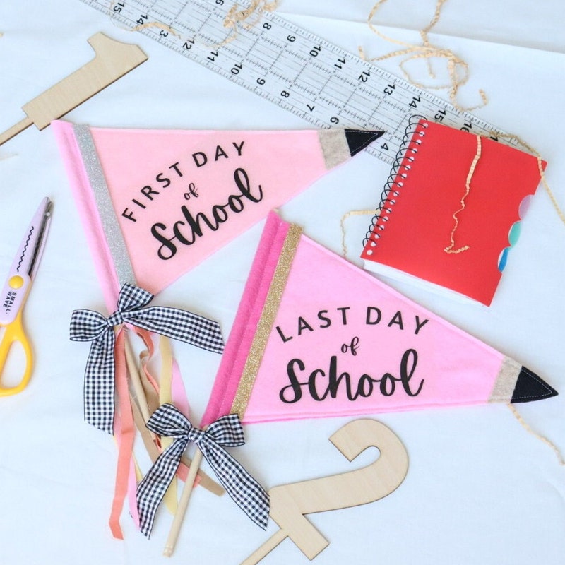 School Pennant - Etsy
