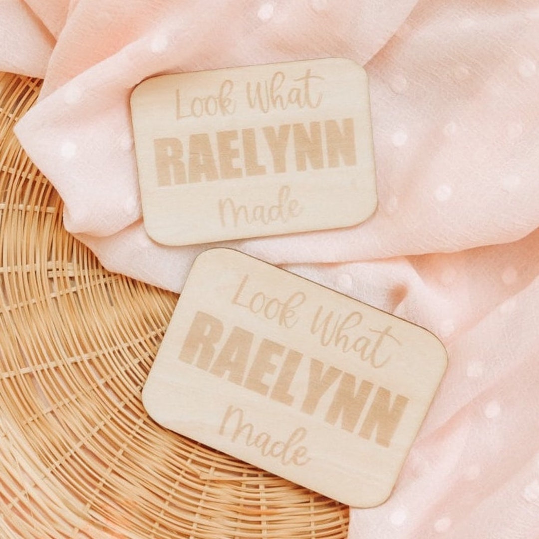 Personalized FRIDGE MAGNETS Kid Masterpiece Keepsake Look What Made ...