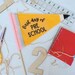 Felt First Day of School Pennant Flag: Back to School Photo Prop - Etsy