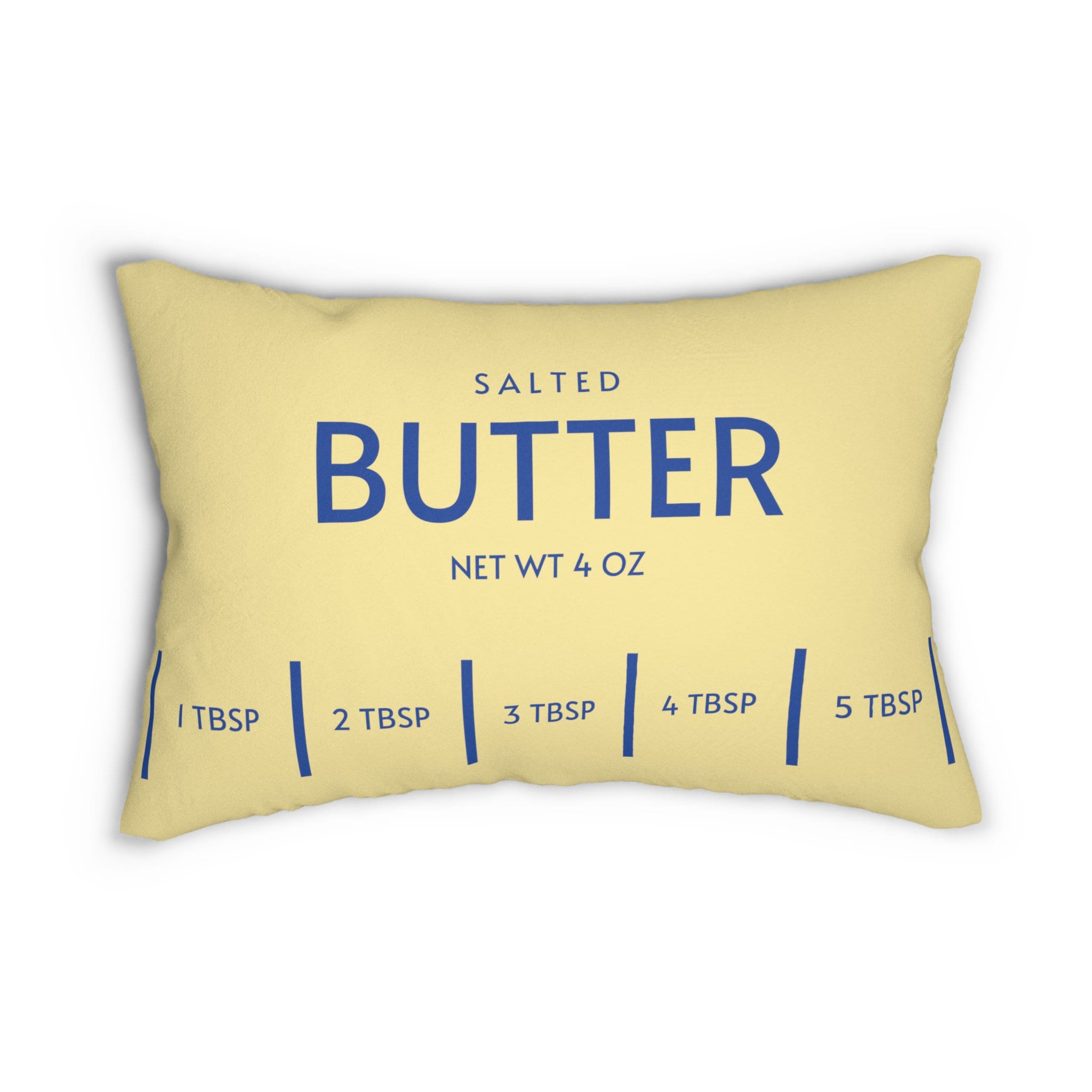 Butter Pillow, Funny Salted Butter Home Decor, Gift for Bakers, Foodies ...